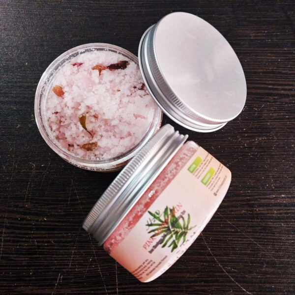 Pink Mountain (Rose Himalayan salt body moisturizing spa) – h2obeautystudio
