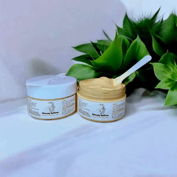 Ginseng Saffron (peanut & thanaka mask ) – h2obeautystudio